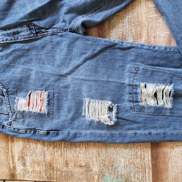 Calvin Klein Jeans | Jeans | Calvin Klein Patchwork Distressed Jeans ...